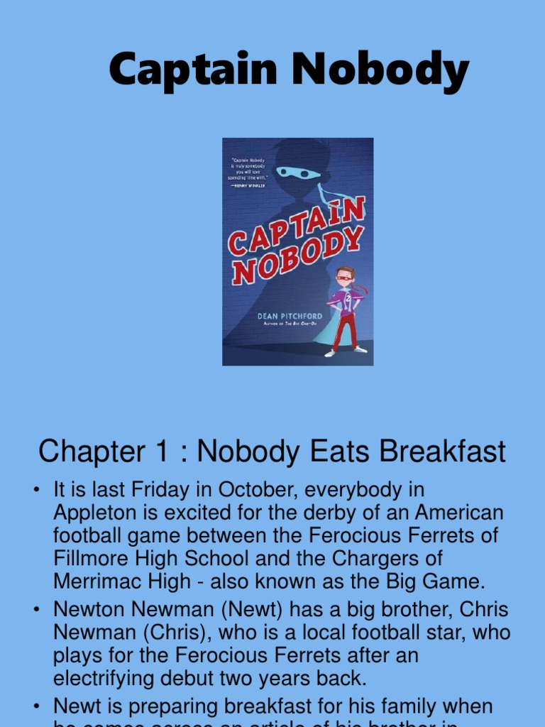Captain Nobody | Download Free PDF | Halloween