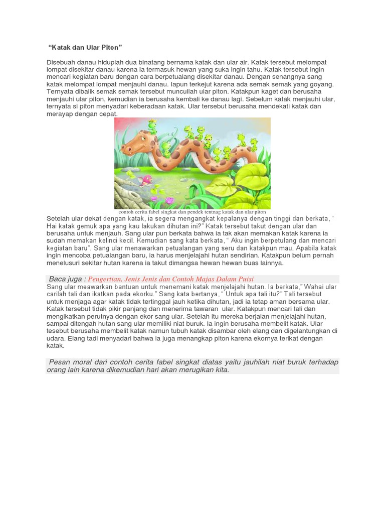 Fabel 5 | PDF | Fiksi Misteri, Thriller, & Kejahatan | Dewasa Muda