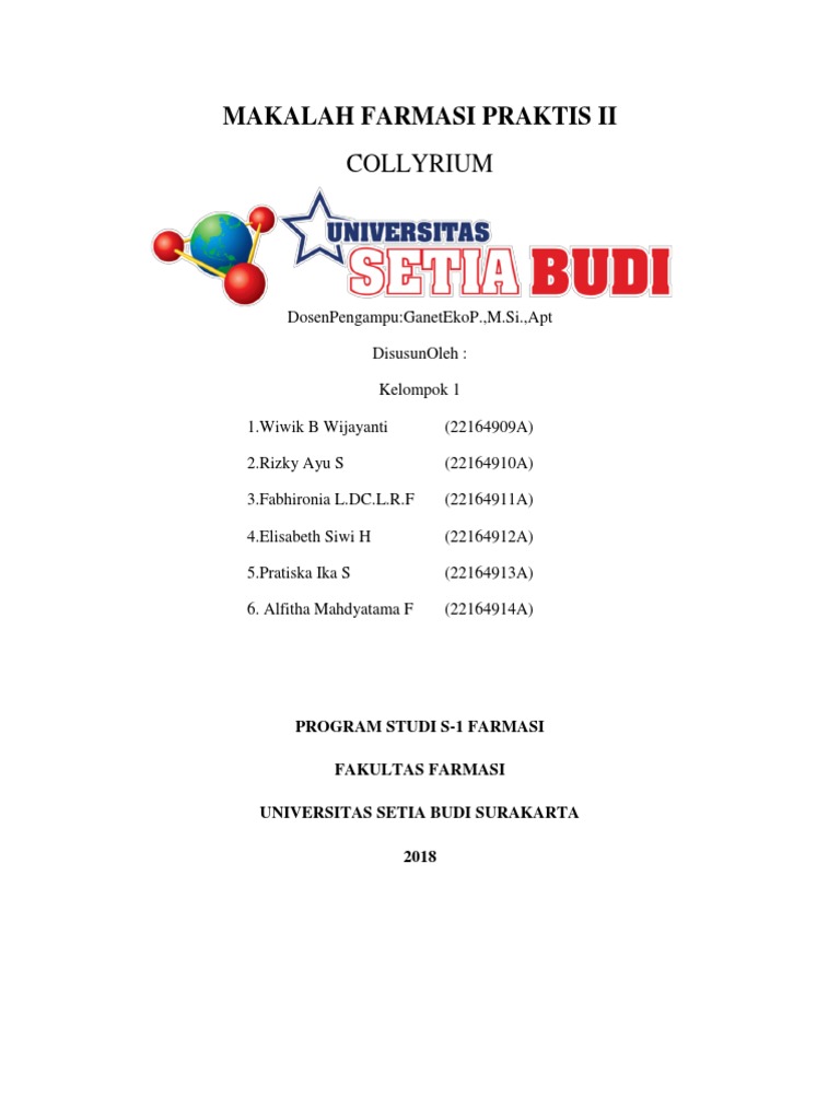 Collyrium | PDF | Kesehatan Holistik | Sains & Matematika
