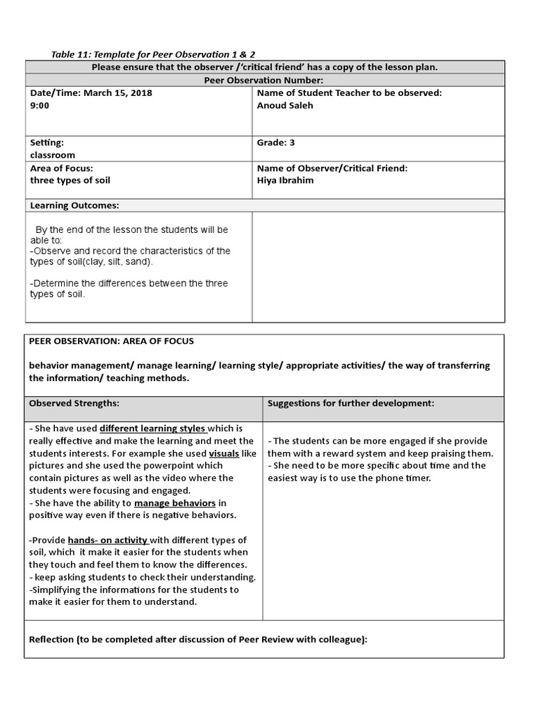 Peer 2 | PDF | Learning Styles | Teachers