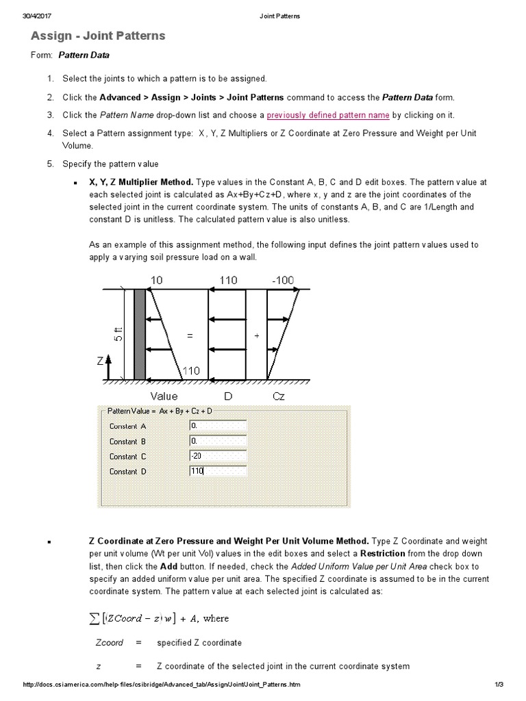 Joint Patterns - Retaining Wall | PDF | Volume | Temperature
