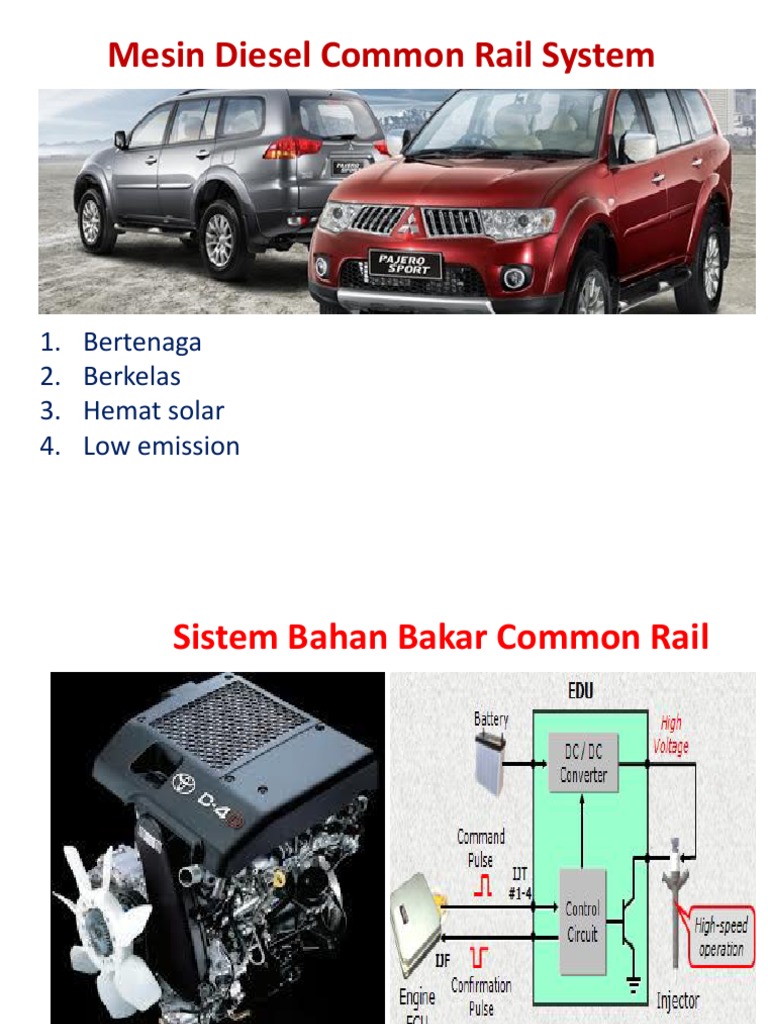 Sistem Bahan Bakar Diesel Common Rail | PDF | Komputer | Teknologi ...