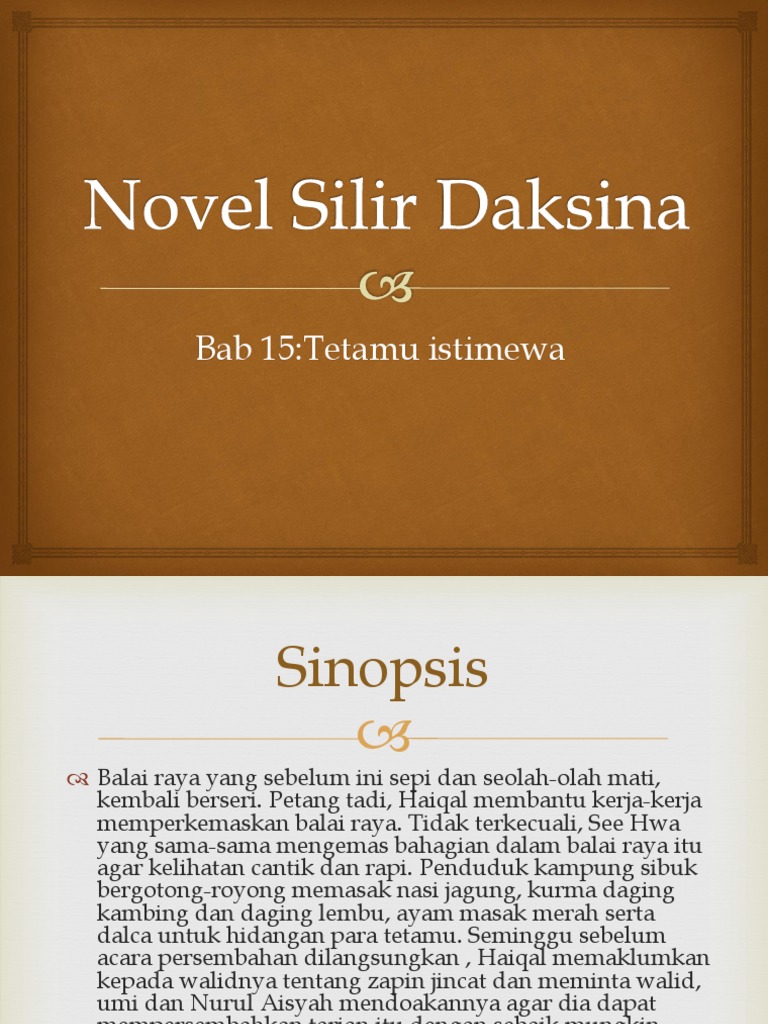 Novel Silir Daksina Bab15 | PDF