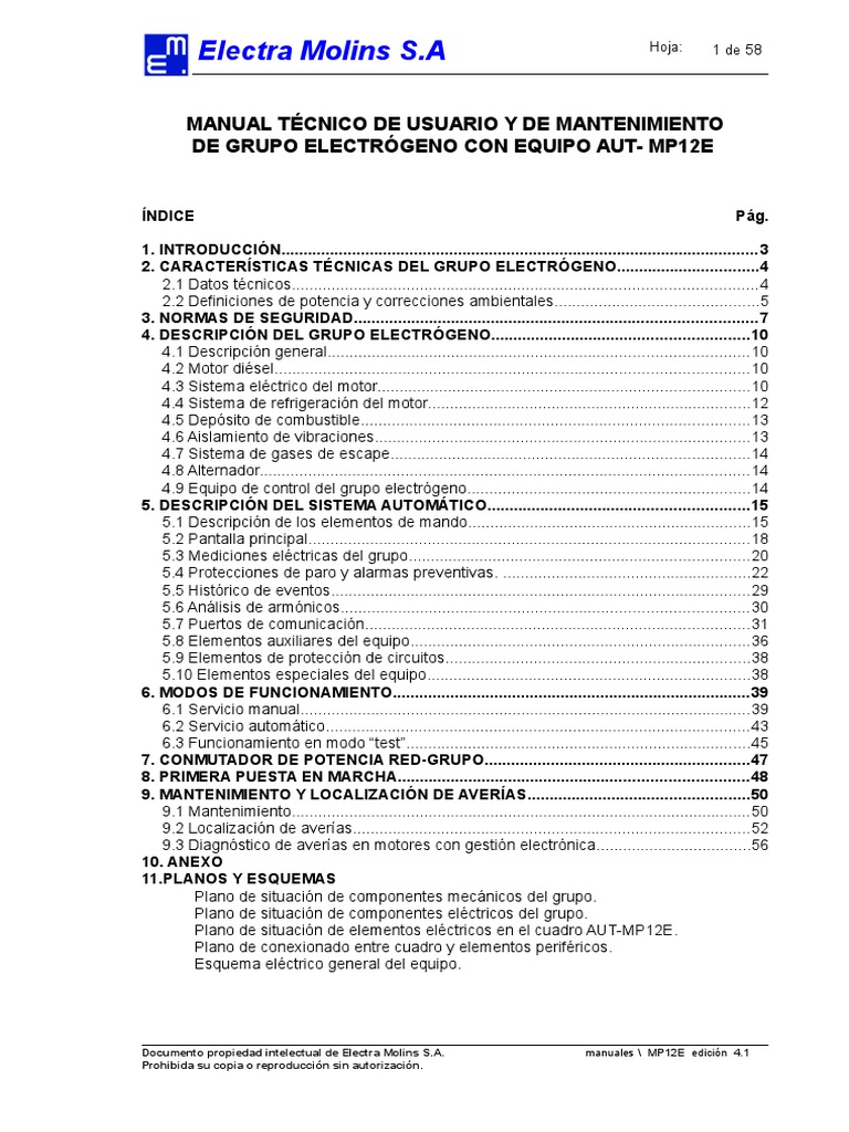 1 MP12E Ed4 1 | PDF | Turbocompresor | Motor diesel