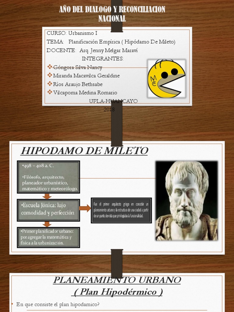 Hipodamo de Mileto y El Planeamiento Urbano | PDF | Historia