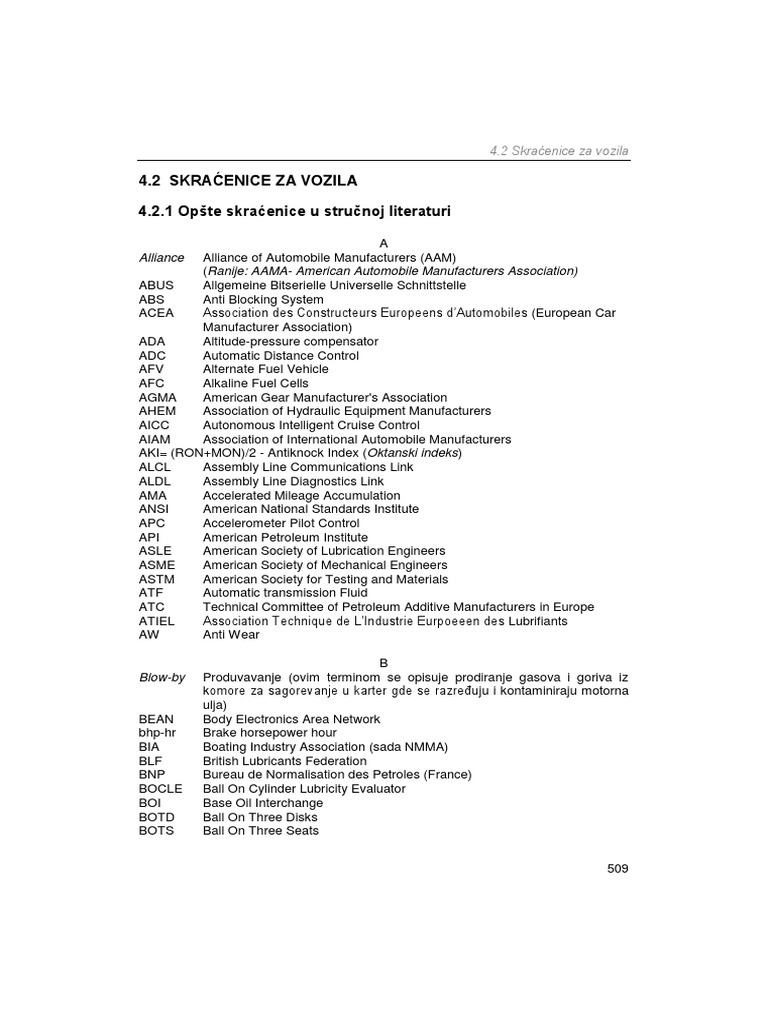 Skraceice I Pisanje Dimenzija | PDF