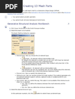 Mixed Mesh Creation in Creo Simulate | PDF | Dialog Box | System Software