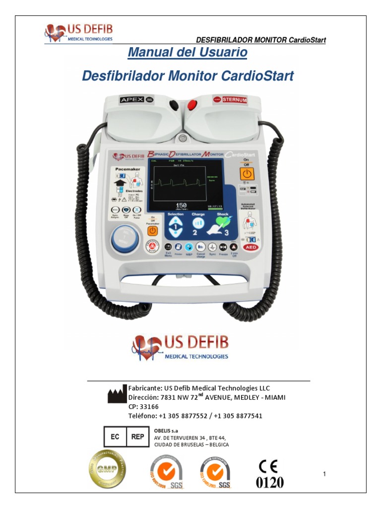 Manual Del Usuário Cardiostart - Spanish | PDF | Marcapasos cardíacos ...
