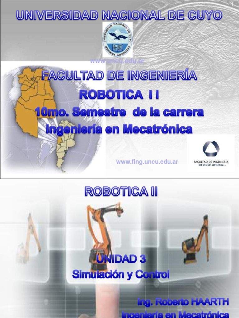 Control de Robots | PDF | Robot | Robótica