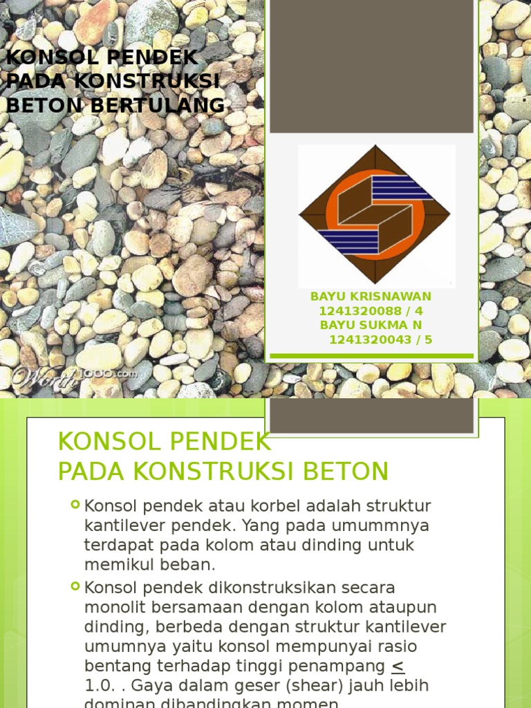 6 Konsol Pendek | PDF | Teknologi & Rekayasa