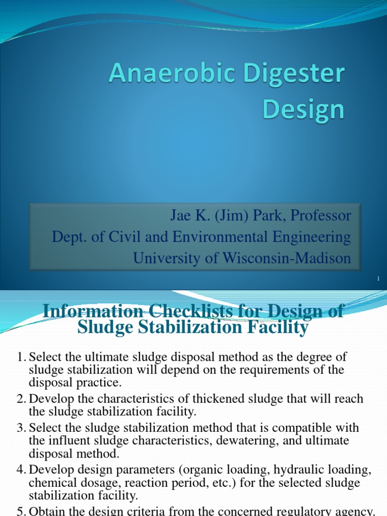 426-Anaerobic Digester Design (2) | Anaerobic Digestion | Heat Exchanger
