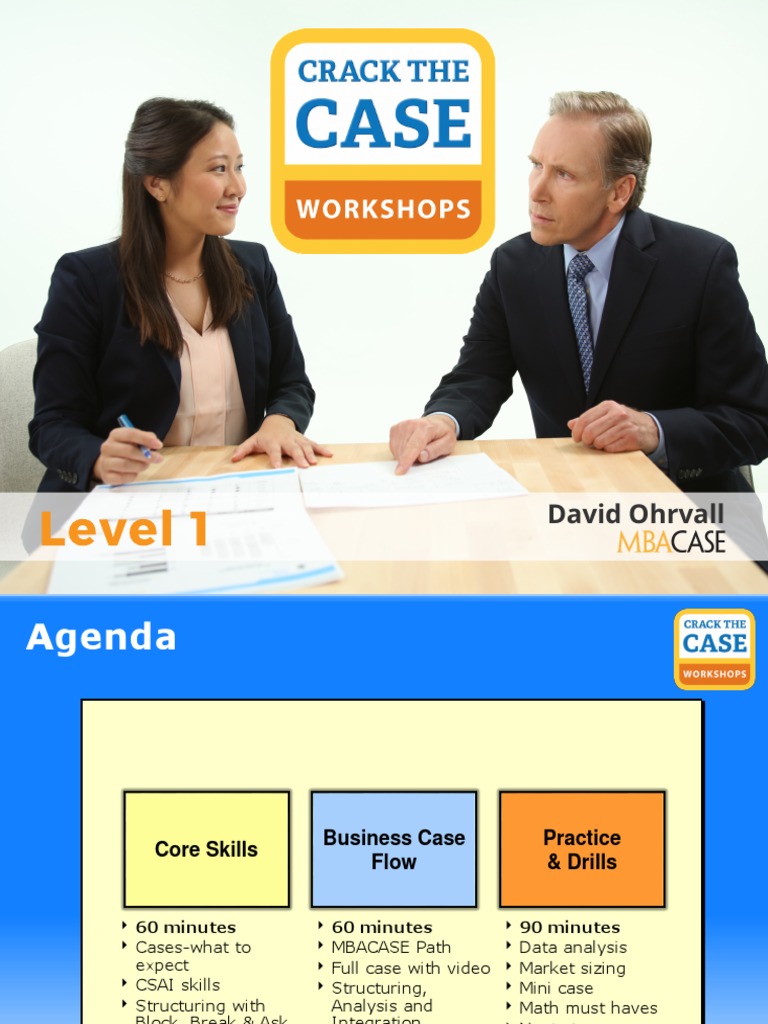 Crack The Case Level 1 Slides PDF | PDF | Strategic Management ...