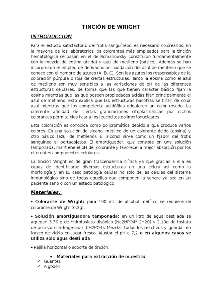 324737711-Tincion-de-Wright.pdf | Tinción | Biología Celular)