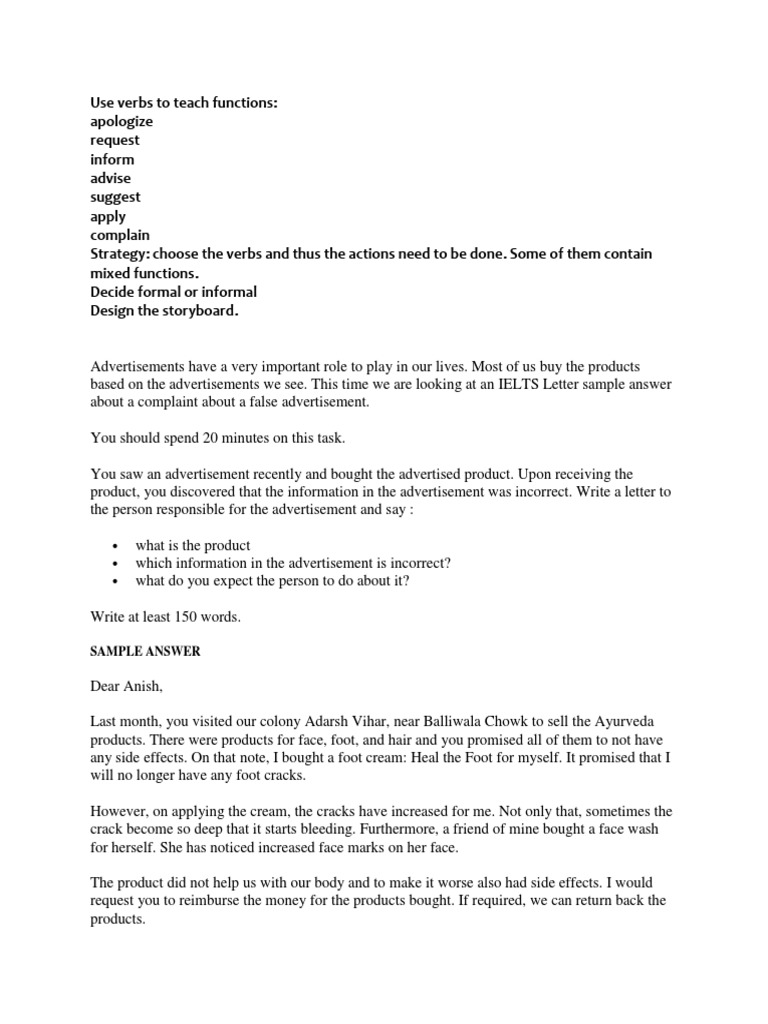 Complaint Letter Writing Guide | PDF | Traffic | Lease