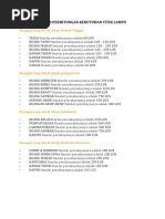 Simbol dan Notasi Elektrikal Listrik | PDF