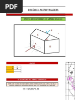 Diseño y Cálculo de Cercha Pratt | PDF | Braguero | edificio