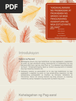 Istatistikal Tritment NG Datos | PDF