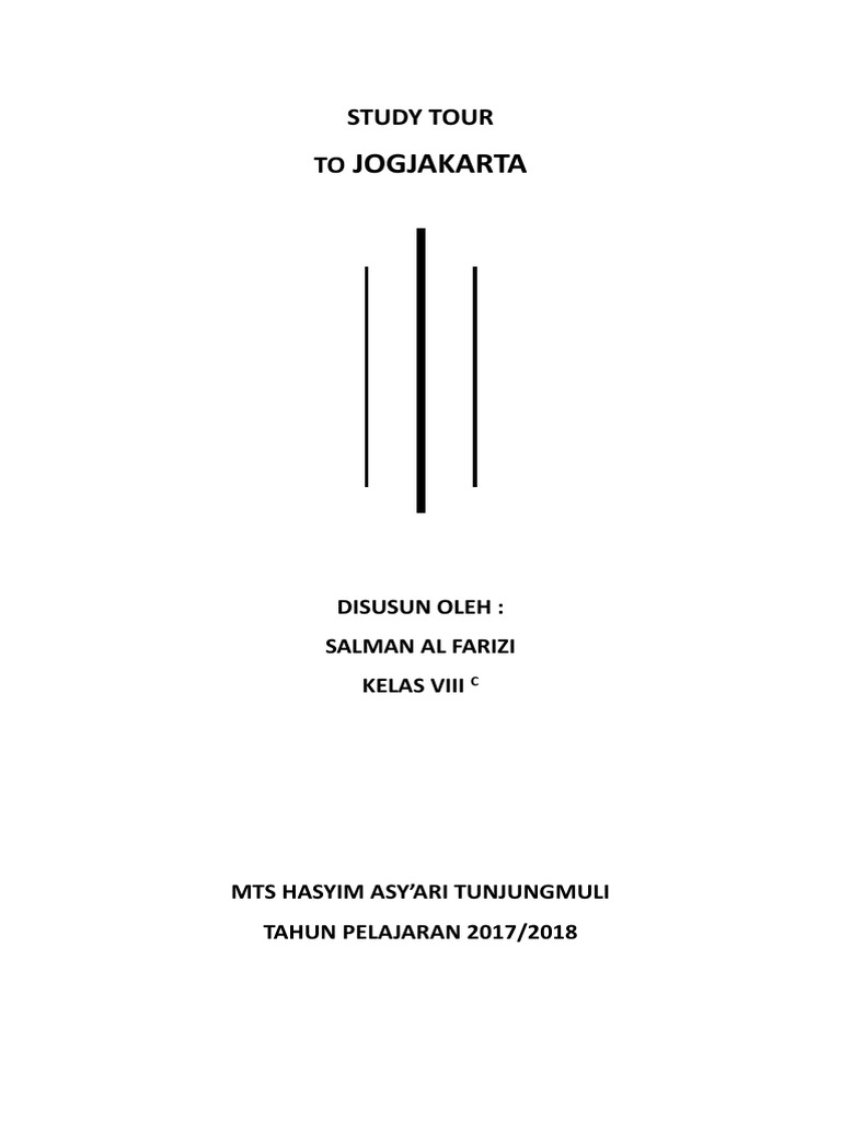 Jogjakarta: Study Tour TO | PDF