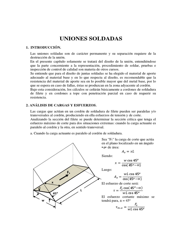 UNIONES SOLDADAS Hori (UNI) PDF | PDF | Soldadura | Construcción