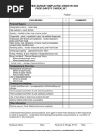 Locker Inspection and Cleaning Checklist | PDF | Home & Garden