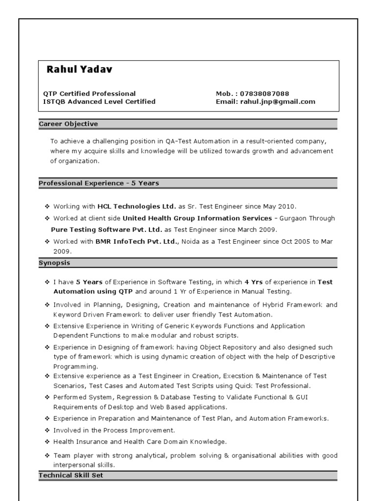 Pass Fail Criteria Example
