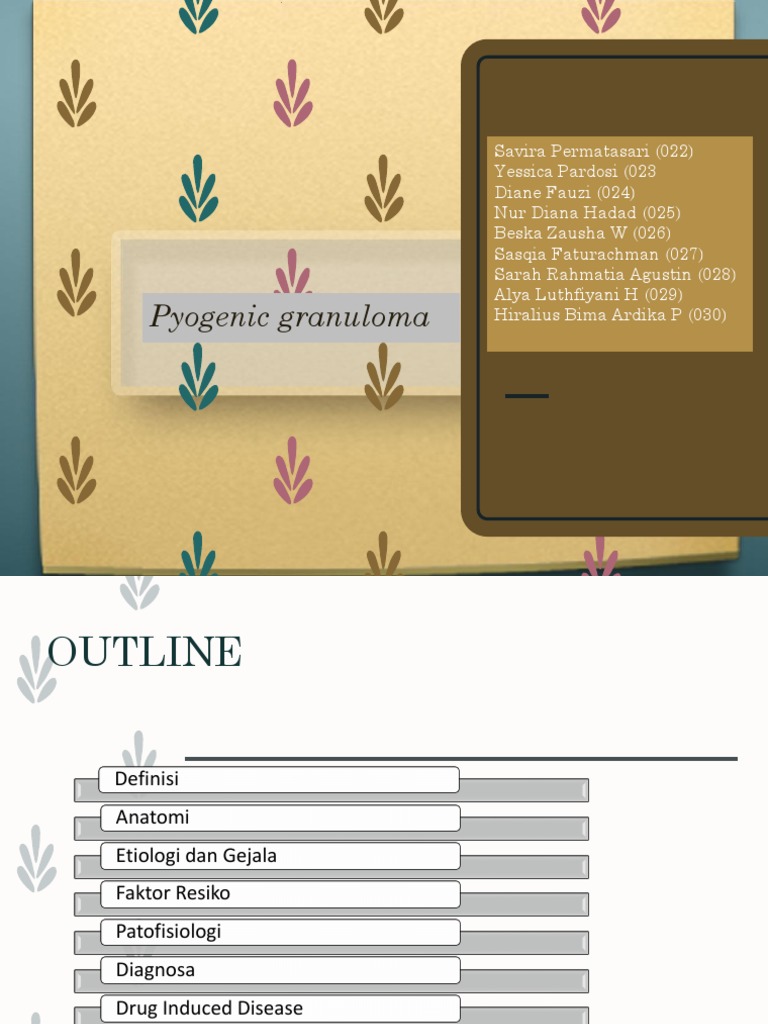 Pengobatan Granuloma Piogenik | PDF