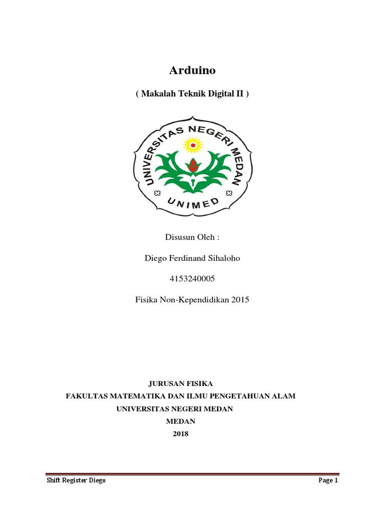 Makalah Arduino | PDF | Komputer | Teknologi & Rekayasa