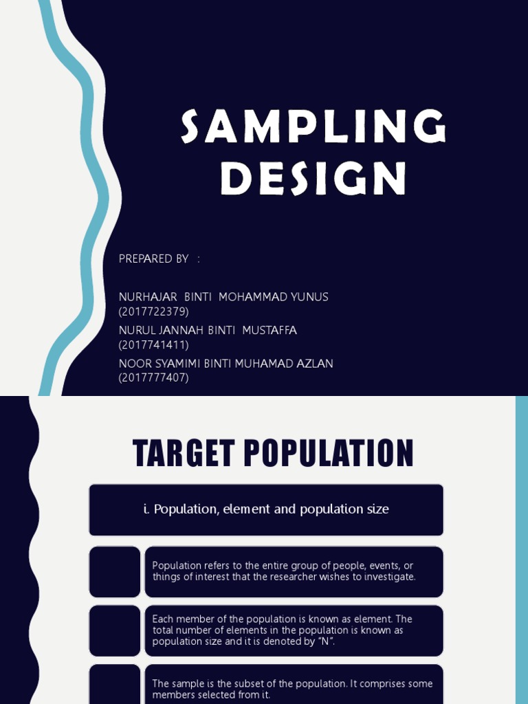 Slide Sampling | PDF | Sampling (Statistics) | Confidence Interval