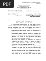 Sample Petition For Temporary Protection Order | PDF | Restraining ...