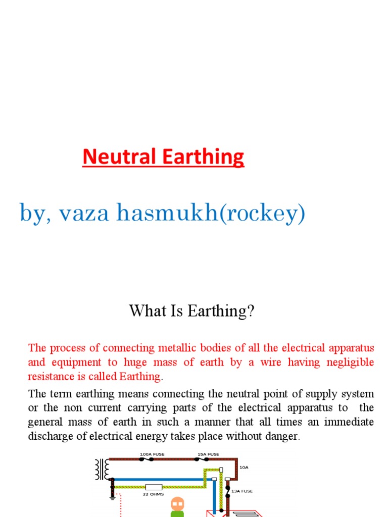 Neutral Earthing | PDF | Transformer | Inductor