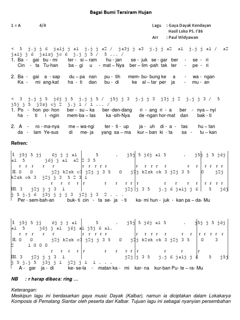 Bagai Bumi Tersiram Hujan | PDF
