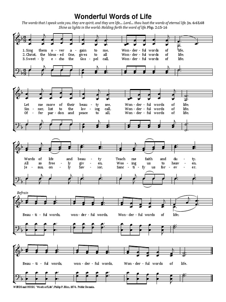 Wonderful Words of Life | PDF | Christian Soteriology | Christian ...