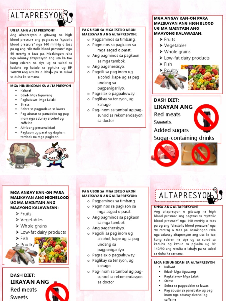 Hypertension Pamphlet | PDF