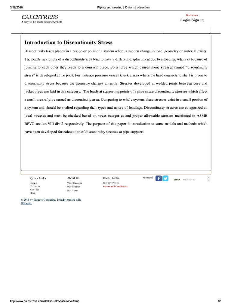 003 Local Stress | PDF