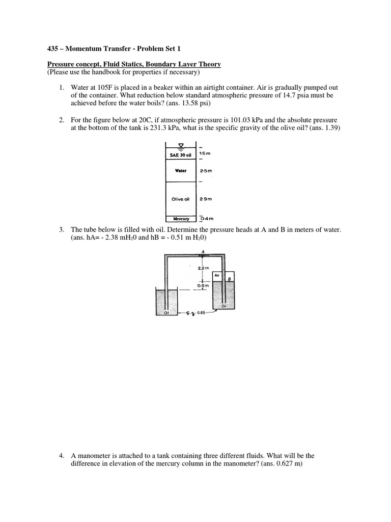Problem Set # 1 | PDF
