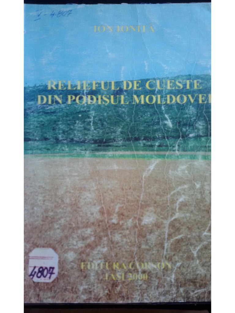 Relieful de Cuesta Din Podisul Moldovei | PDF
