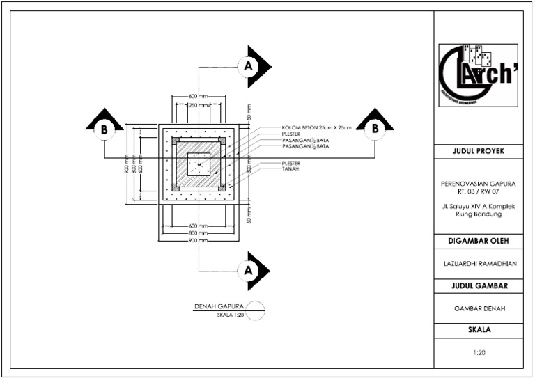 Denah Detail PDF | PDF