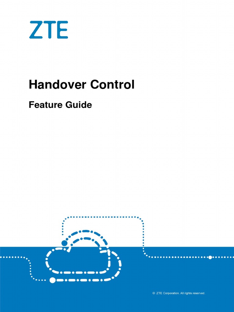Handover Control | PDF | Mobile Technology | Telecommunications
