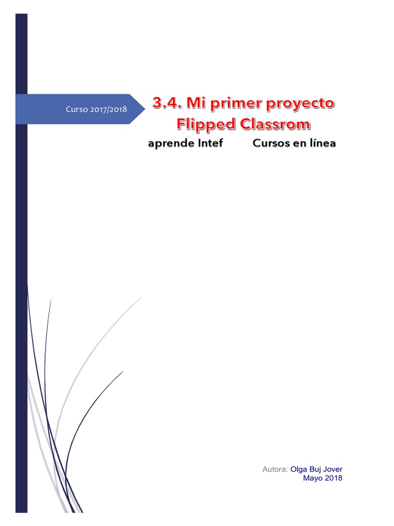3.4. Mi Primer Proyecto Flipped Classroom | PDF | Plan de estudios ...