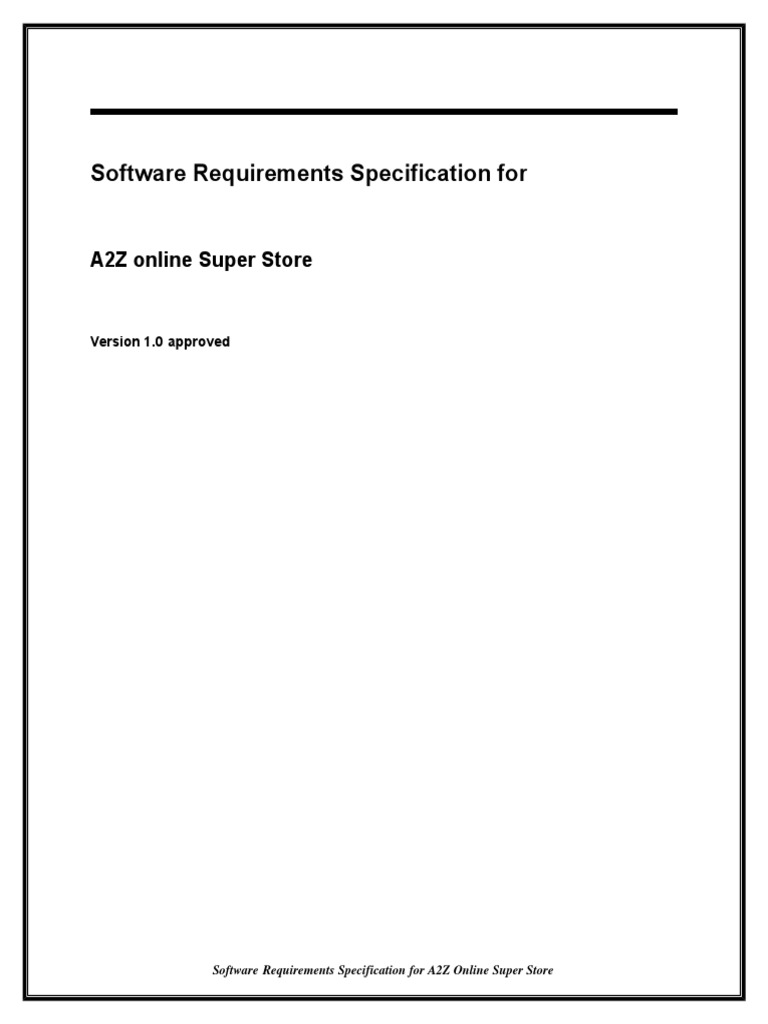Srs Template-Ieee Modified | PDF | Web Page | Java Script
