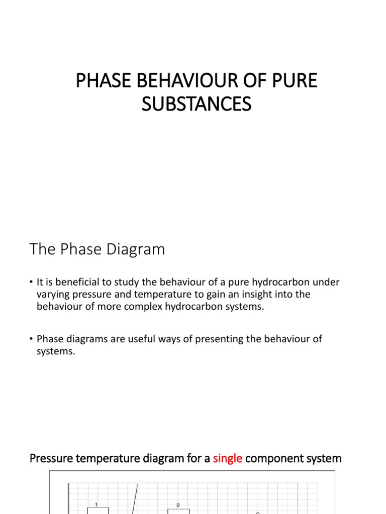 Phase Behavior | PDF | Phase (Matter) | Petroleum Reservoir