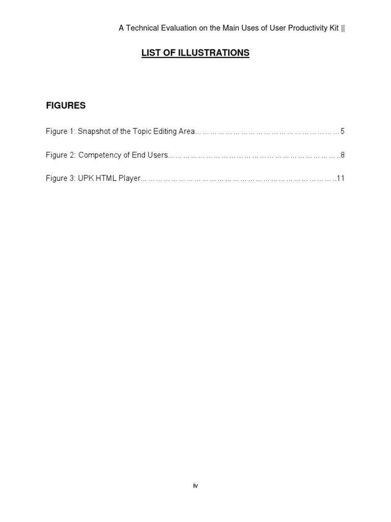 List of Illustrations - DONE | PDF