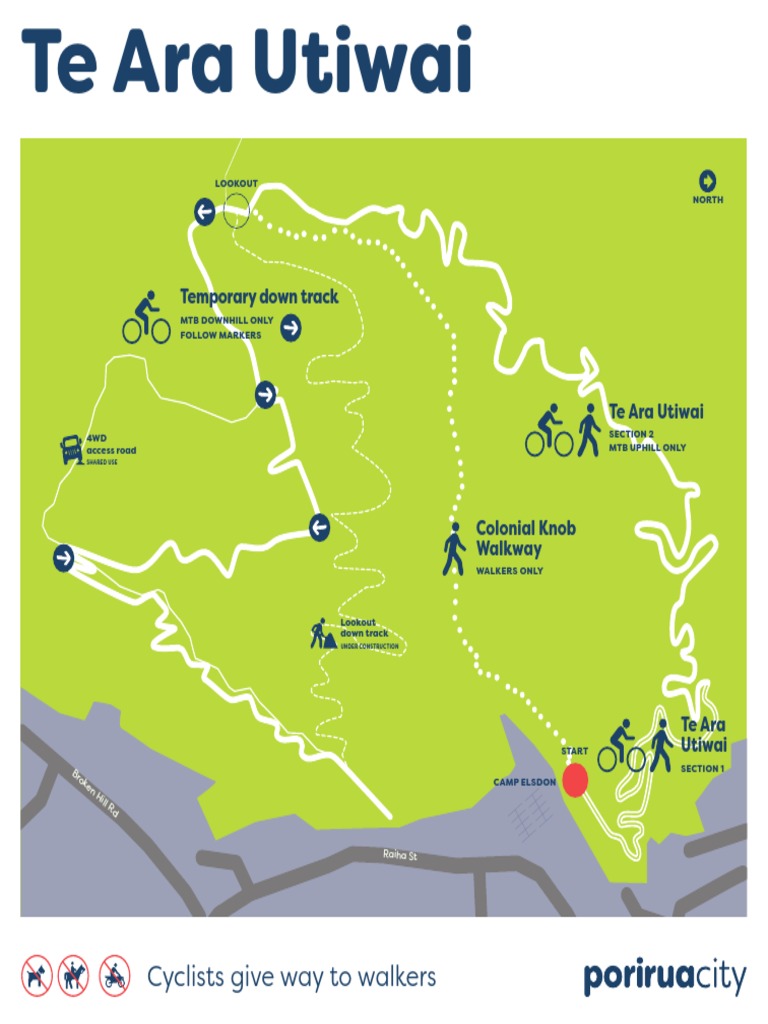 Te Ara Utiwai Track Map | PDF | Adventure Travel | Mountain Biking
