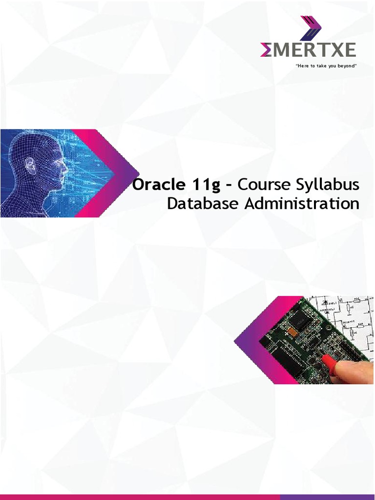 Emertxe Oracle 11g Syllabus Pdf Oracle Database Pl Sql