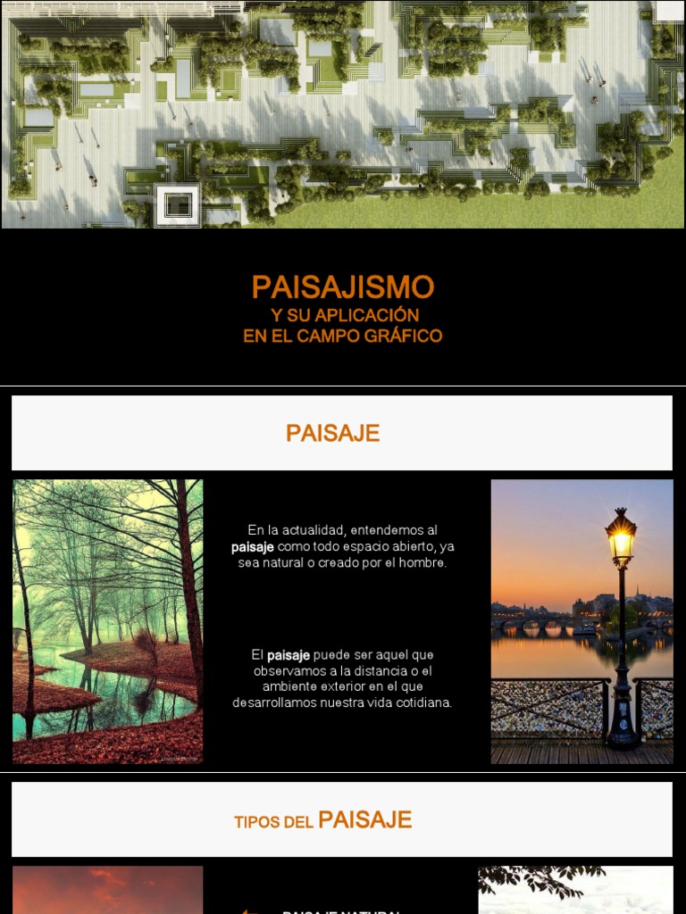 Paisajismo y Su Aplicación Al Campo Gráfico | PDF | Paisaje | Entorno natural
