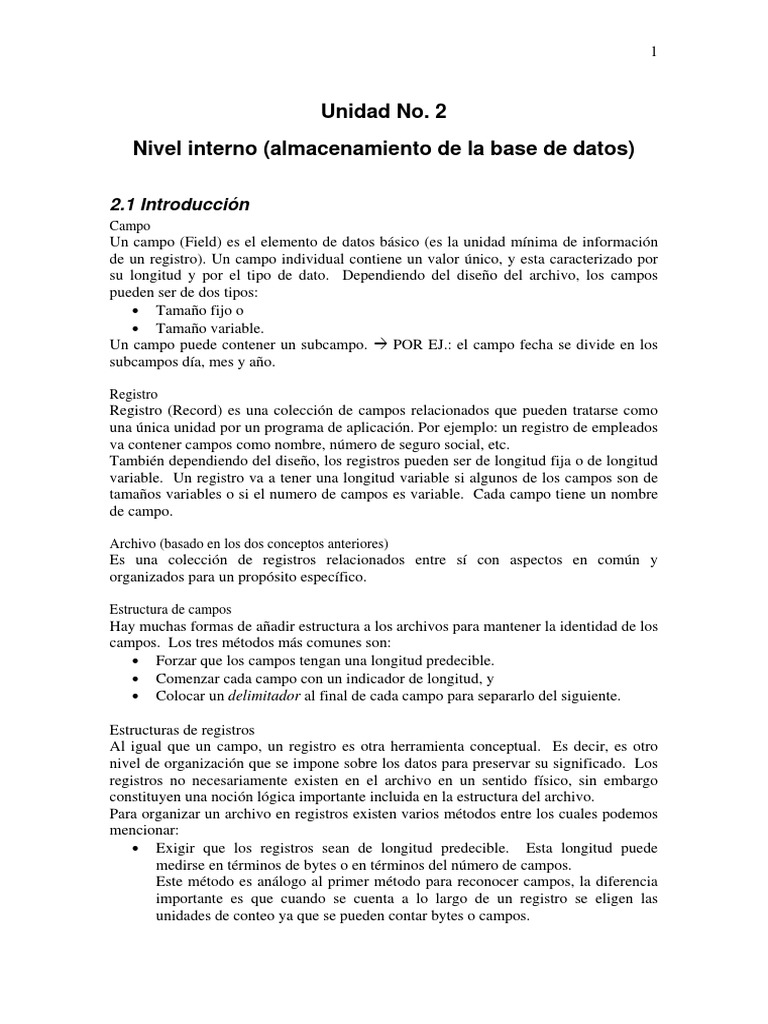 Manejo e Implementacion de Archivos - Unidad 1 USAC | PDF | Archivo de ... Manejo e Implementacion de Archivos - Unidad 1 USAC | PDF | Archivo de ...