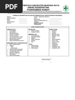 Formulir Pto Kosong | PDF