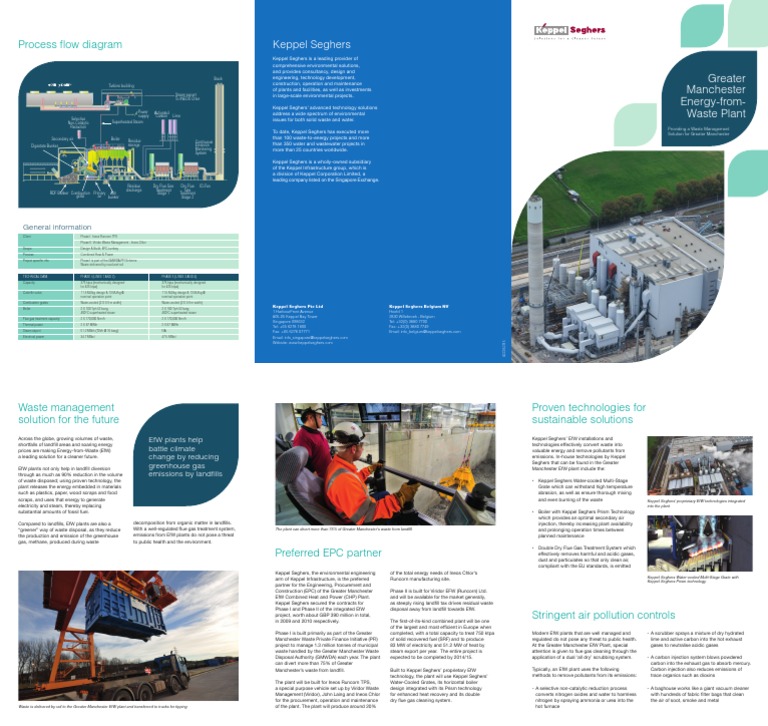 Greater Manchester EfW Plant Overview | PDF | Waste | Pollution