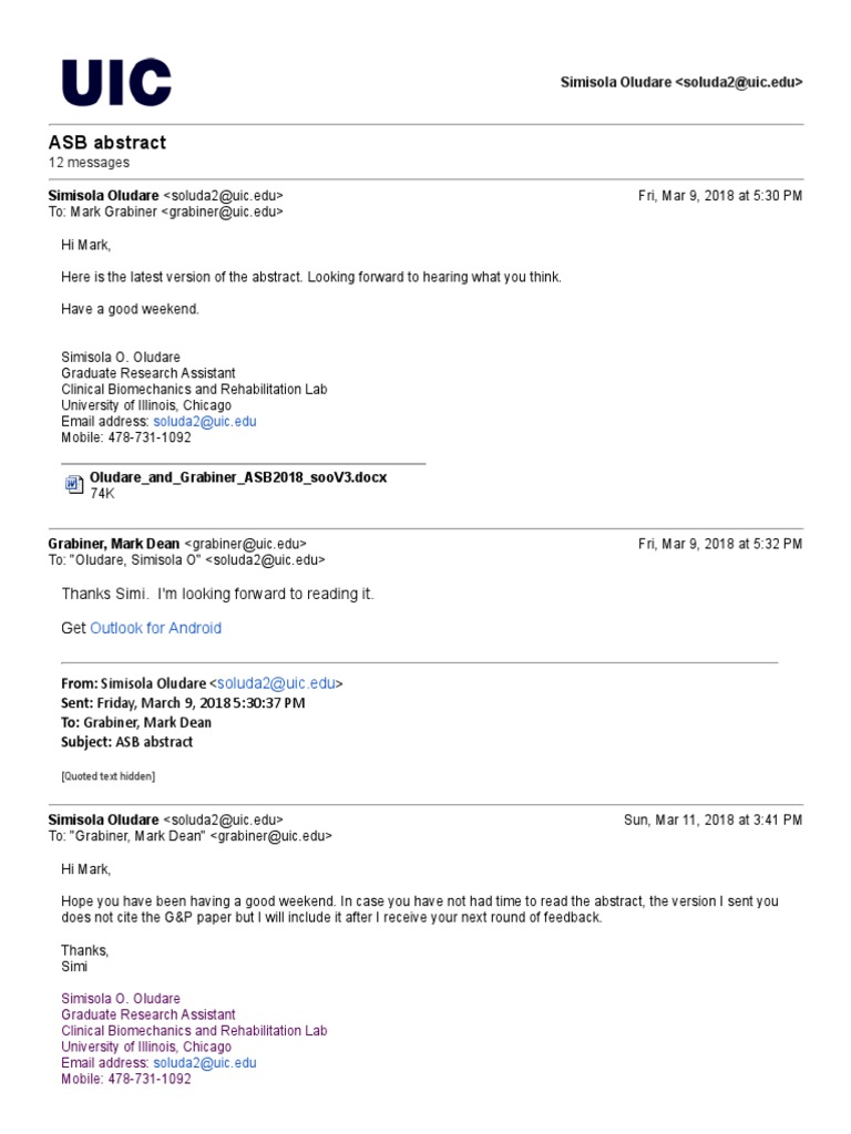 ASB 2018 Abstract Review Process | PDF