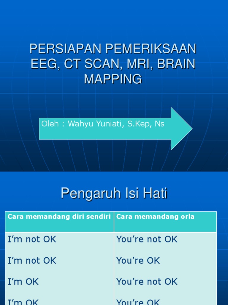 Eeg CT Scan BM Mri Materi | PDF
